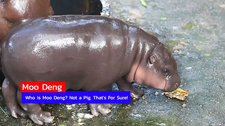 Moo Deng: Meet Thailand's Viral Pygmy Hippo at Khao Kheow- Thai Impact ...