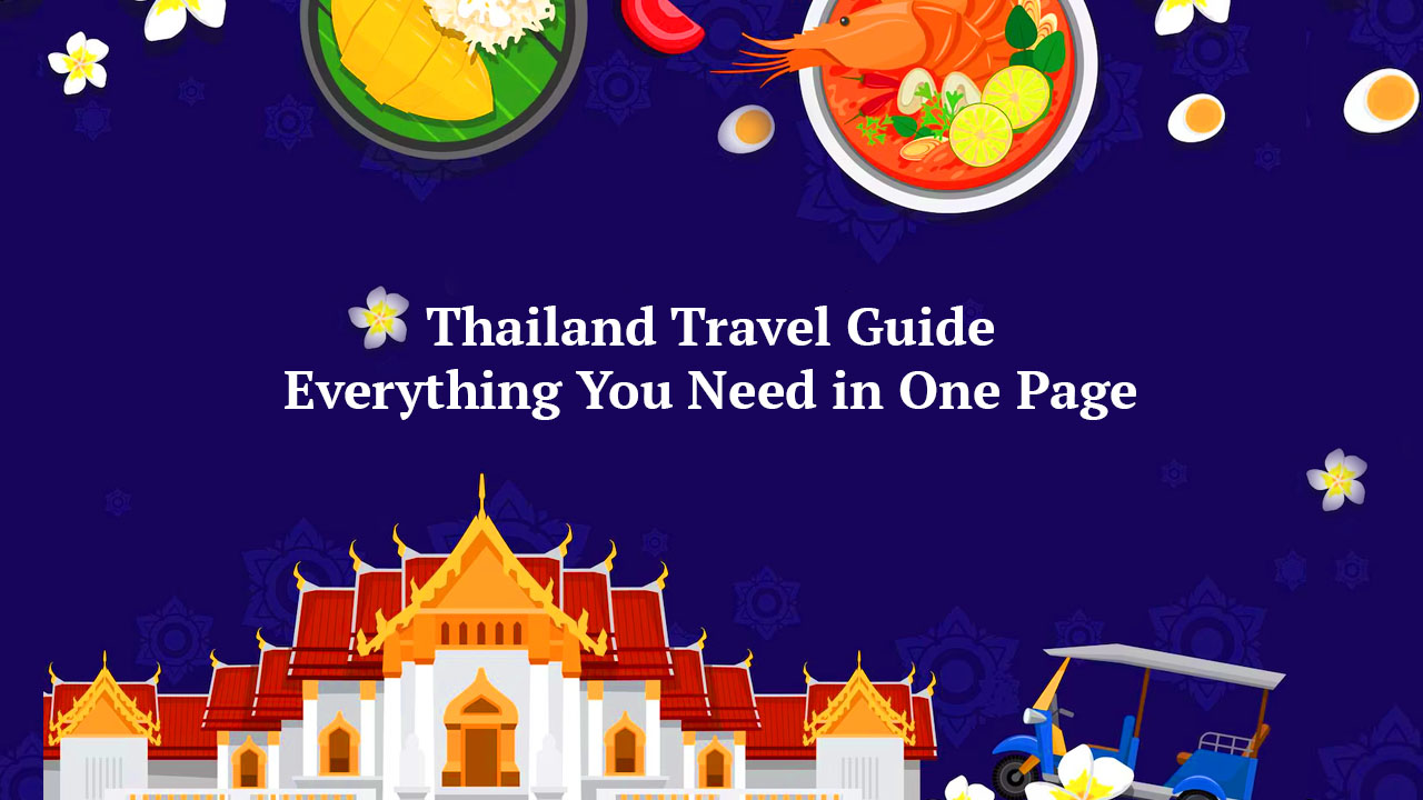 Thailand Travel Guide : Everything You Need in One Page - Thai Impact ...